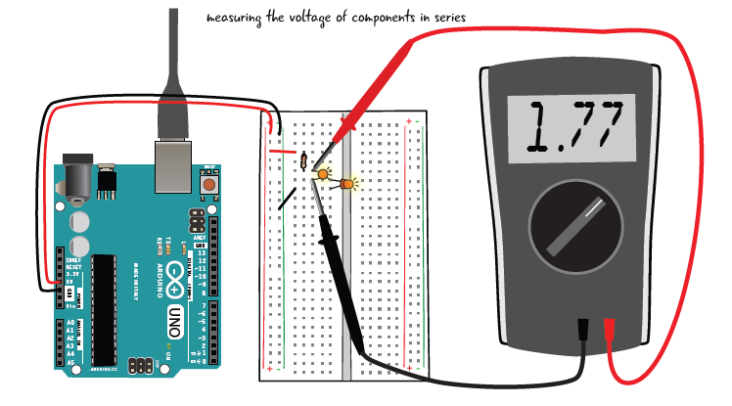 Chapter 4: Components in parallel and series – Arduino to Go